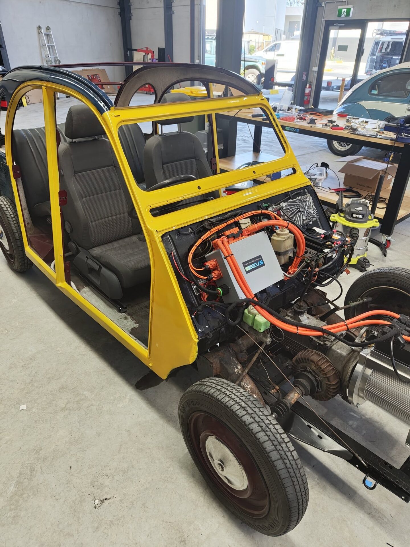 Our Citroën 2CV is well on its way - Australian Electric Vehicle ...